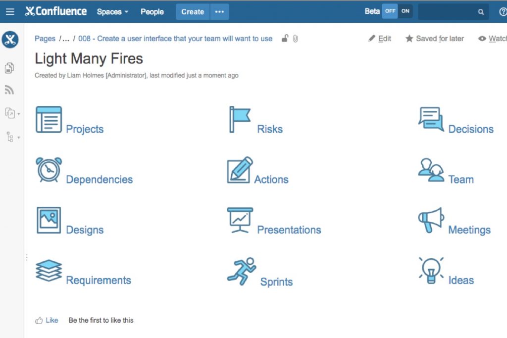 Create a team page in Confluence - Light Many Fires Create a team page in Confluence - Light Many Fires